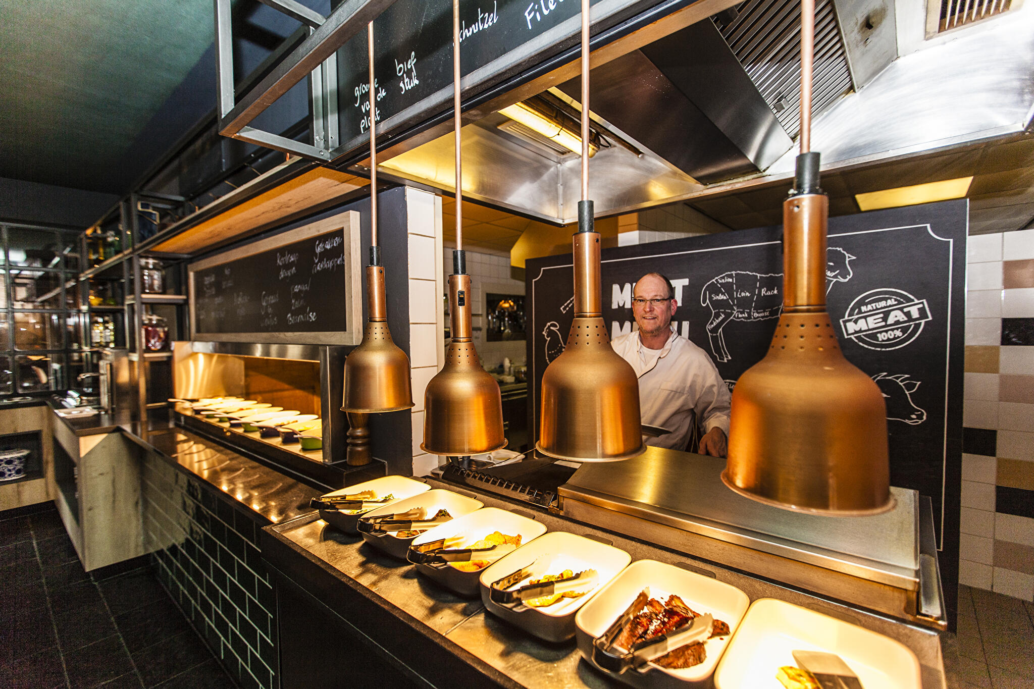 Live cooking buffetrestaurant - de Warrel